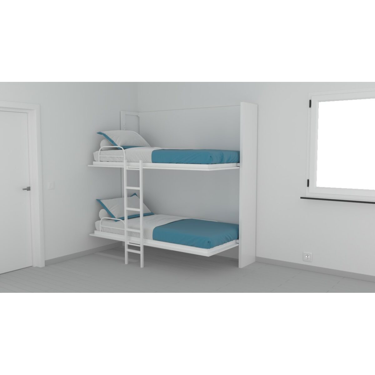 PLEGABLE - Litera para dos personas plegable | 2BEDS - hicontract
