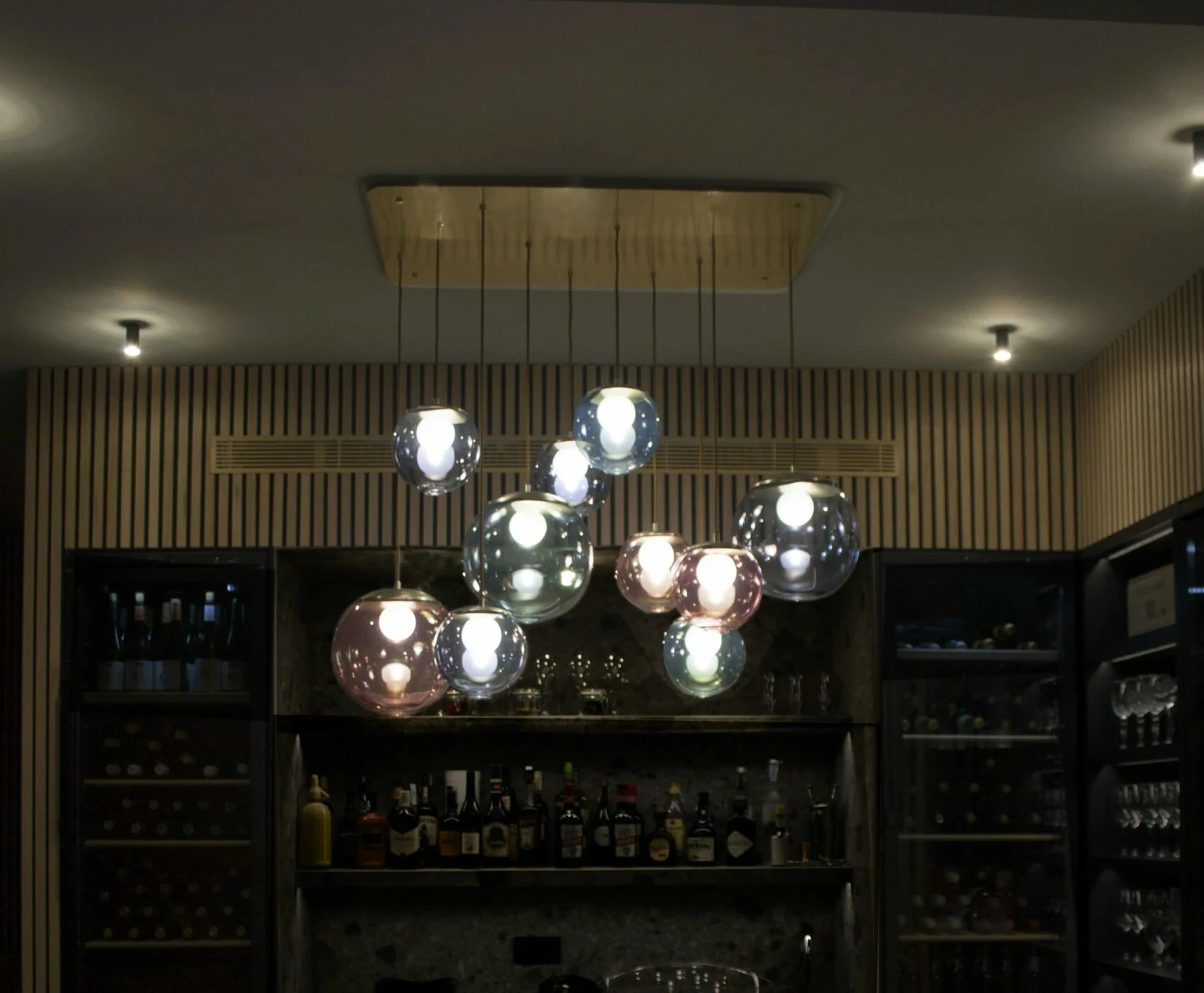 Pop S10 - Colgante múltiple multicolor | LUZ DIFUSIÓN - hicontract