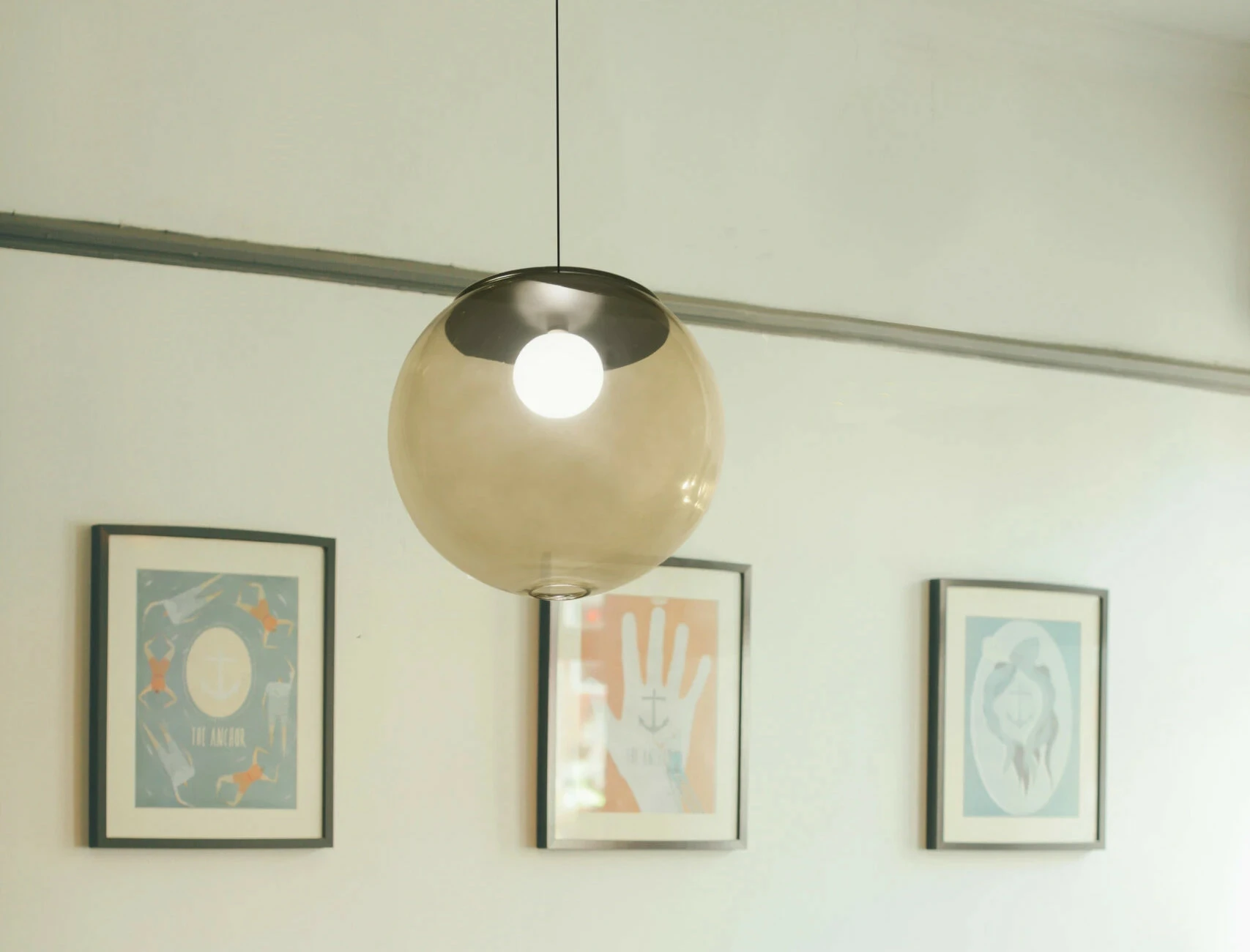 Pop S20-30 - Colgante individual de cristal | LUZ DIFUSIÓN - hicontract