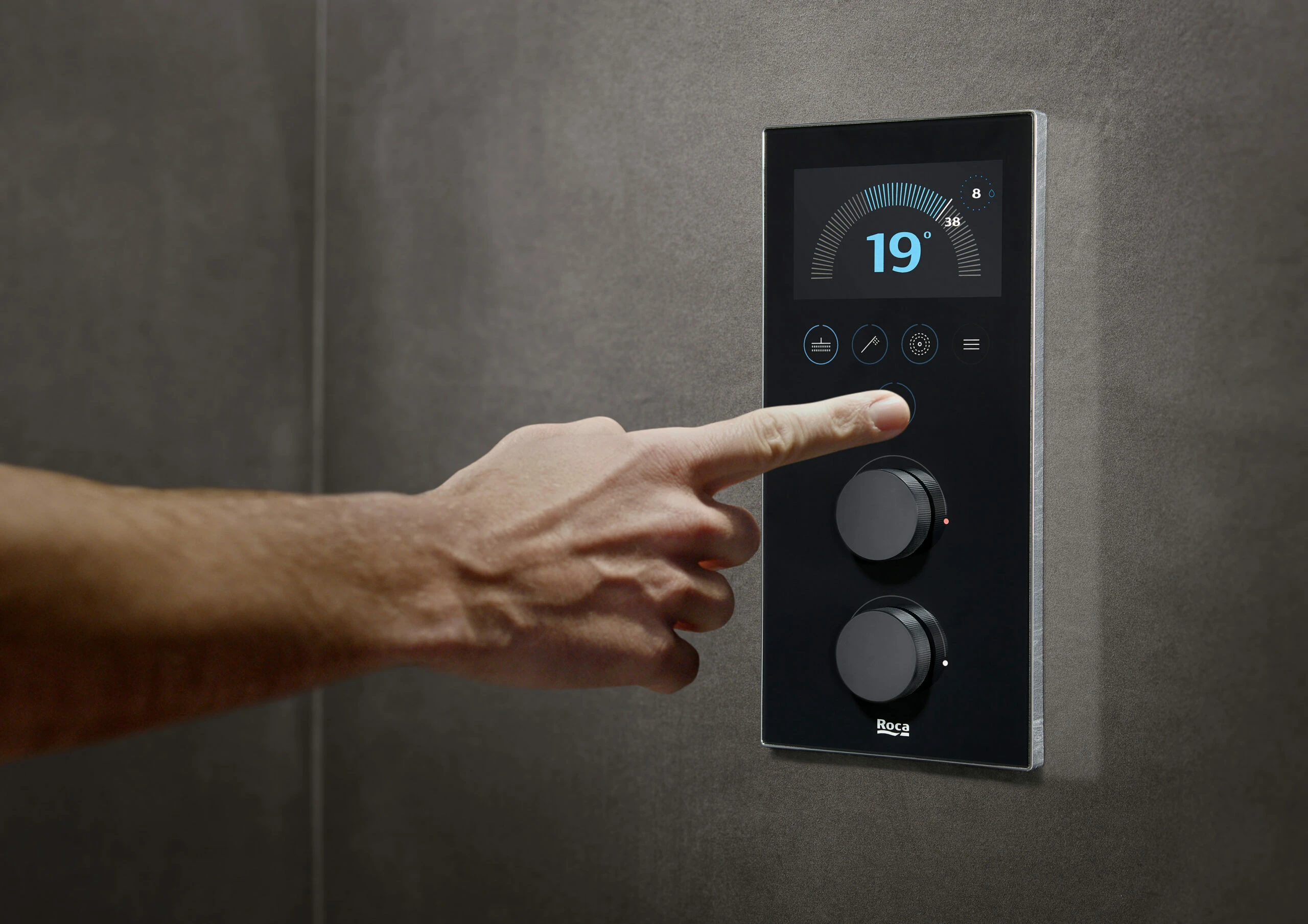 Smart Shower - Panel y kit de instalación Smart Show | ROCA - hicontract