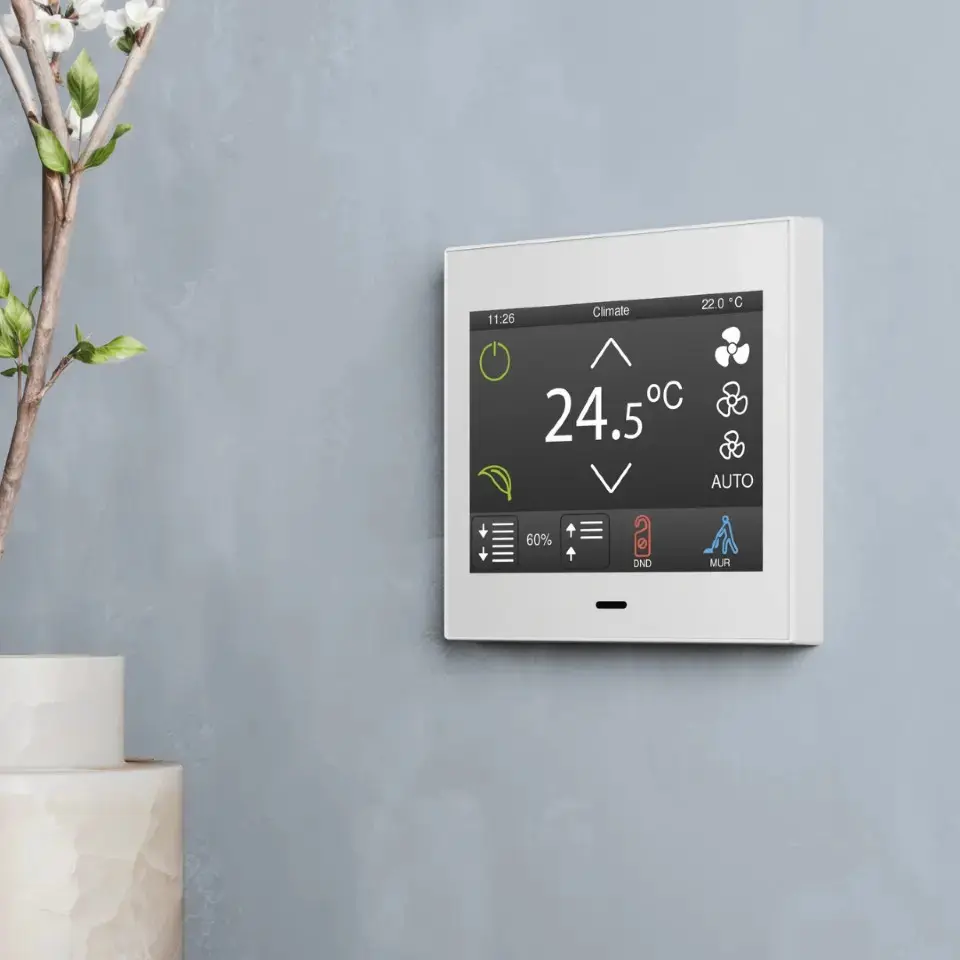 Z35 - Pantalla táctil con display 3,5″ | ZENNIO - hicontract