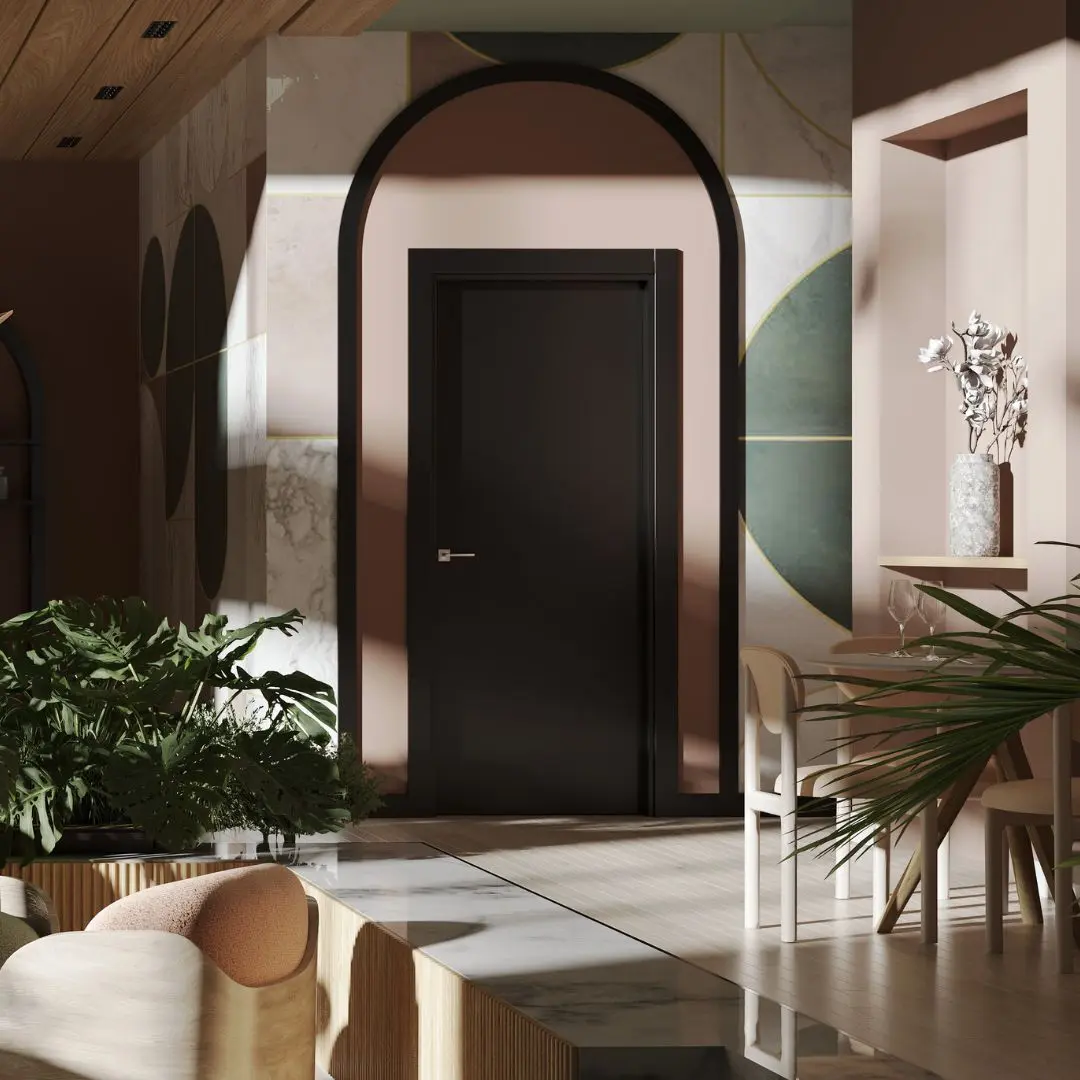 MVIN Zero 42 - Puerta técnica acabado Negro Zero | MINGUELA - hicontract
