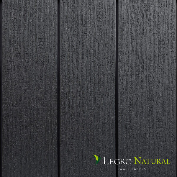 LEGRO Natural Burnt Wood FS15, FS21 - Panel fachada WPC acabado madera ...